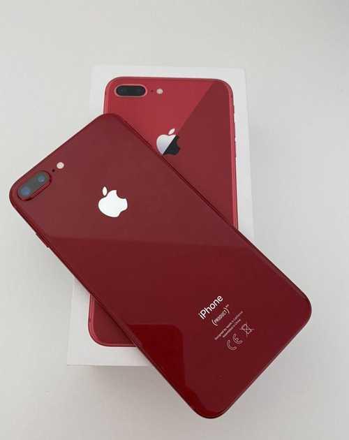 iPhone 8 Plus 256 Gb Red б/у разбито стекло