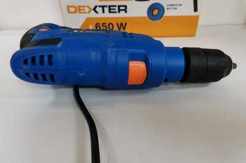 Дрель Dexter 650w т4052