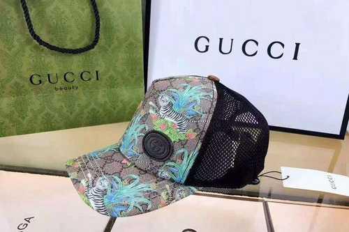Gucci Бейсболка с сеткой Офиц-й сайт Кепка