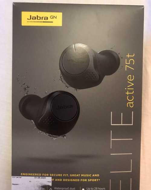 Беспроводные наушники Jabra Elite Active 75t