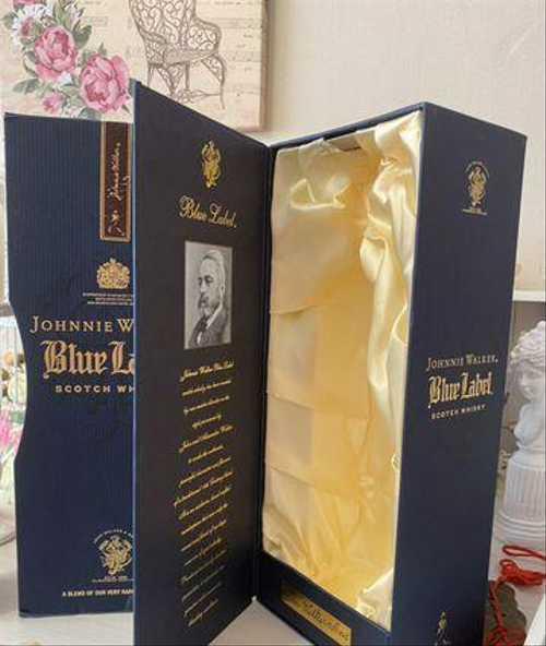 Коробка оригинал из под Виски Johnnie Walker Blue