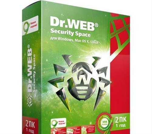 Антивирус Dr.Web Security Space 2 года