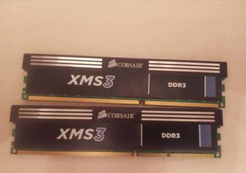 Corsair xms3 (2x4) DDR3 1600 MHz