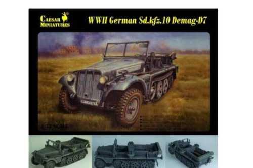 Модель 1/72 SdKfz10 Demag Германия Вермахт Caesar