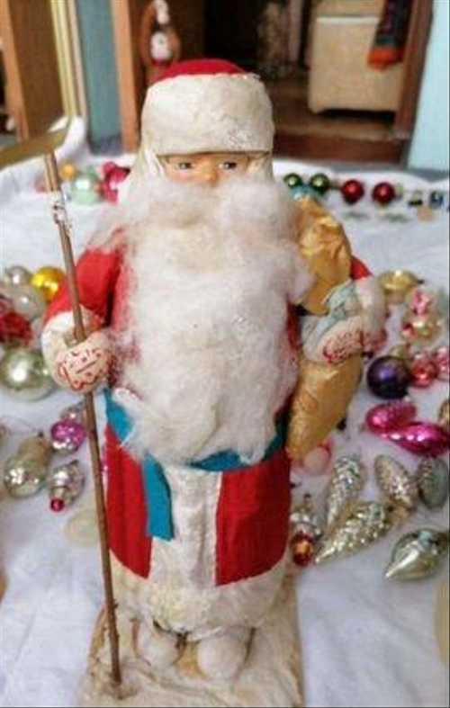 Антикварный Дед мороз 1967 года