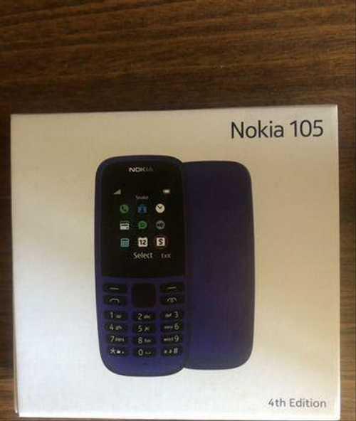 Телефон Nokia 105 с з/у