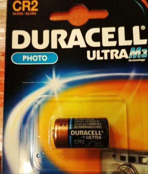 Батарейка Duracell Ultra тип CR2