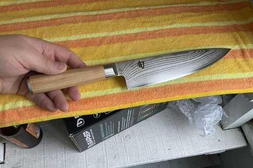 Японский шеф нож Гиёто Kai shun classic white