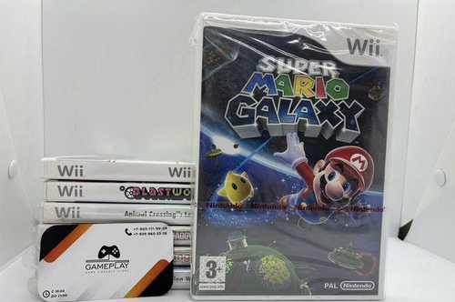 Nintendo wii Super Mario Galaxy Новый