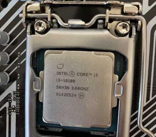 Процессор i3 10100 + h510m-k + 16gb