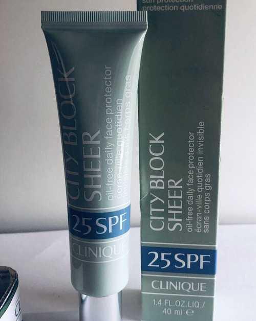 Clinique cityblock spf 25 Крем Новый Оригинал