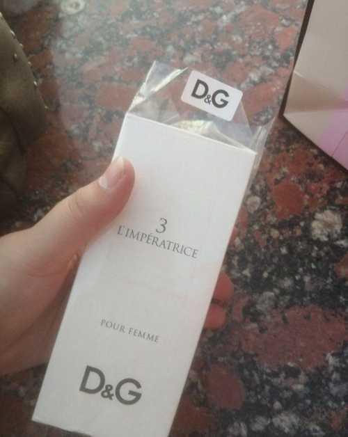 D&G 3 l'imperatrice