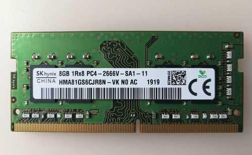 Sodimm Hynix DDR4 2666 8G