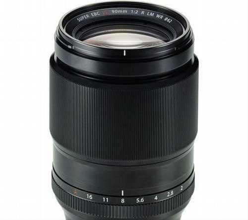 Fujifilm 90mm f/2 R LM WR Fujinon FX новый рст