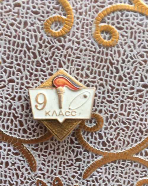 Значок 9 класс