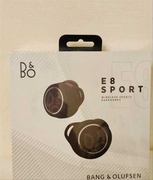 Новые наушники Bang Olufsen Beoplay E8 Sport