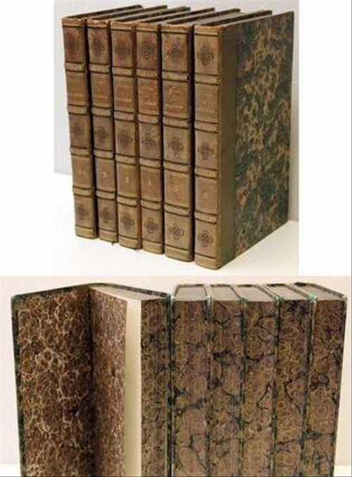 Антикварные книги Мольер сочинения 1825г