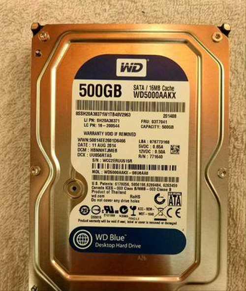 HDD WD 500 AAKX. WD Blue 500гб wd5000aakx. Жёсткий диск 500 ГБ WD. Жесткий диска SATA wd5000aakx-08u6aa0.