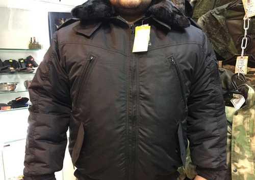 Куртка черная "Альфа-2" Зима, Демисез