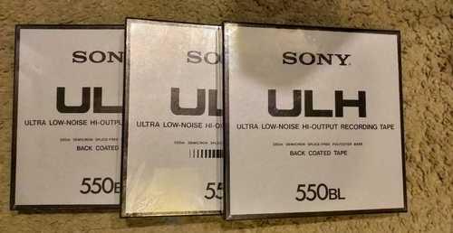 Магнитная лента Sony на катушках 550м.новая