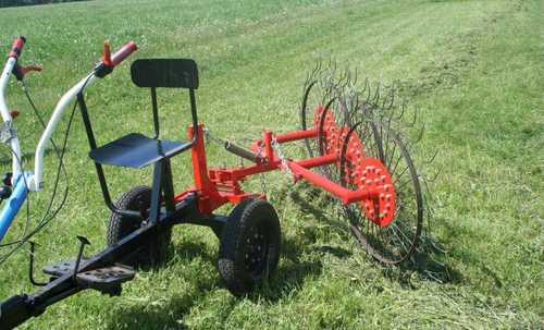 Ворошилка колесно-пальцевая вм-3 для мотоблока