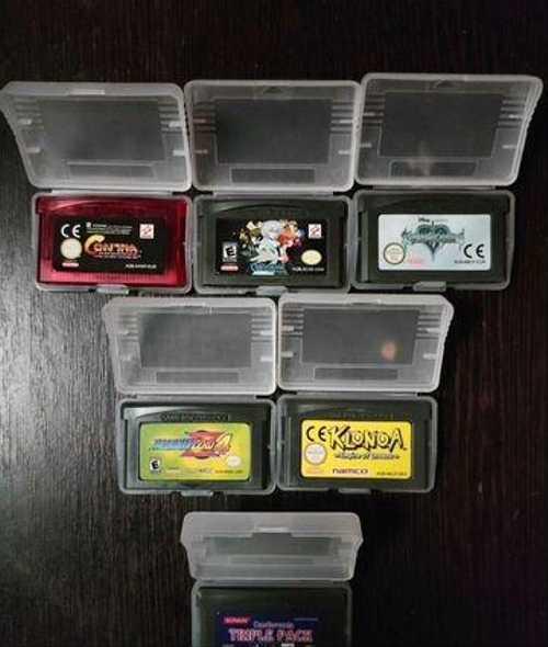 Картриджи game boy advance (gba)