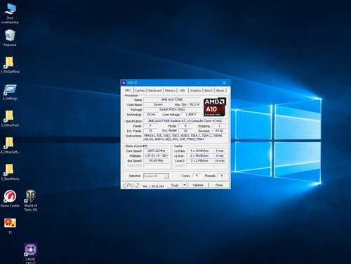 Компьютер 8gb ddr3 1866 AMD A10-7700k GTX 560ti