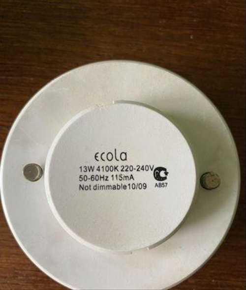 Лампа светодиодная ecola GX7013W 220V 4100K
