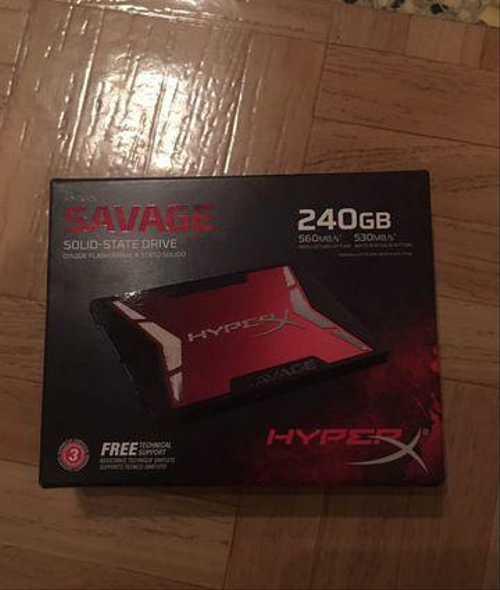 HyperX savage SSD 240GB 560MB/S