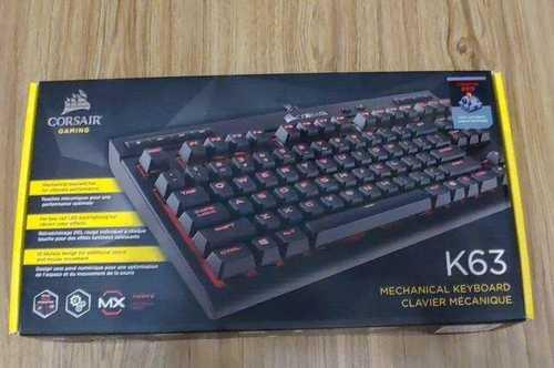 Компактная механическая клавиатура Corsair K63