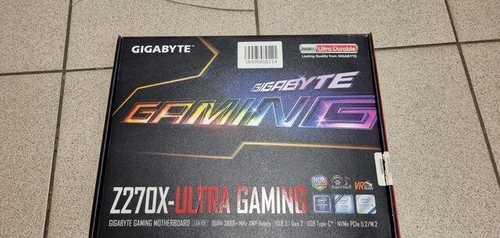 Материнская плата GA-Z270X-Ultra Gaming