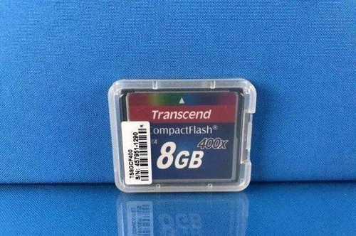 CompactFlash Transcend 8GB 400x