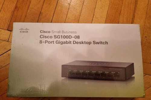 Коммутатор Cisco SG100D-08