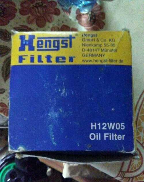 Фильтр масляный Hengst H12W05