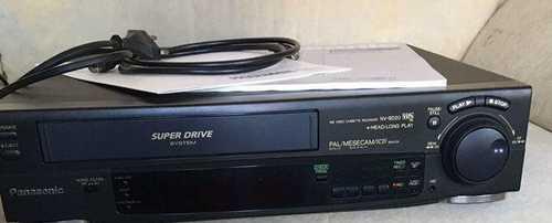 Видеомагнитофон panasonic SD-20 + 57 видеокассет