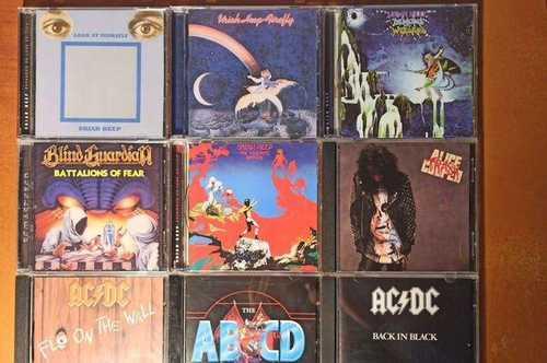 Аудио CD хард рок, арт рок, металл, heavy metal
