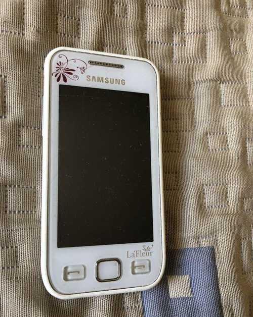 Samsung Wave 525 GT-S5250 LaFleur Белый