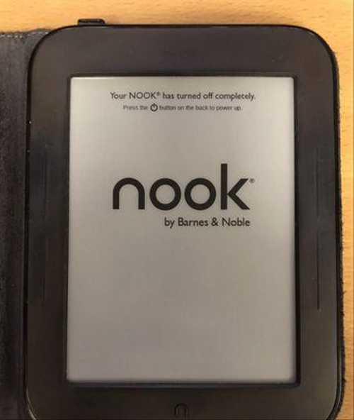 Электронная книга Nook simple touch