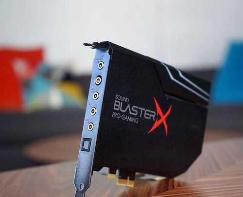 Звуковая карта creative sound blaster ae 7