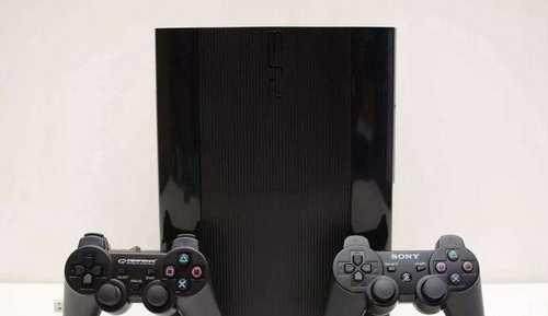 Sony ps3 super slim 250gb прошитая hen + 17 игр
