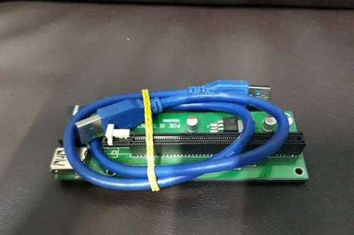 Райзер-адаптер PCE164P-M-board VER 006C для PCI Ex