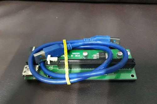 Райзер-адаптер PCE164P-M-board VER 006C для PCI Ex