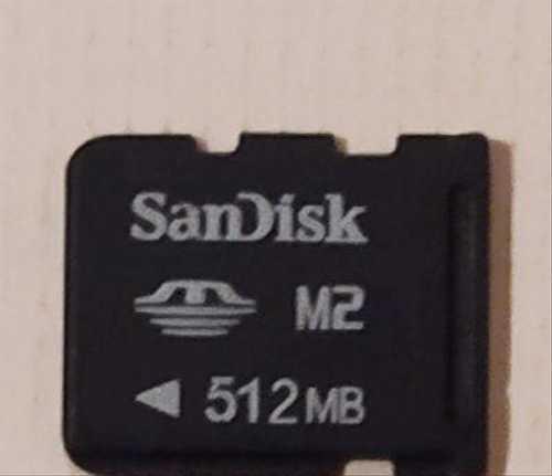 Sandisk m2 карта памяти