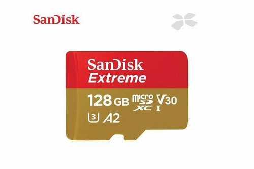 Карта памяти 128 Gb SanDisk Extreme microsdxc