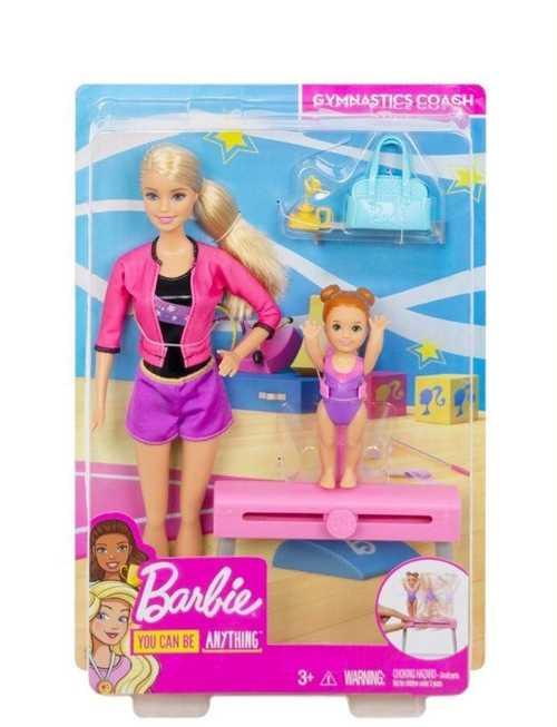 Новая Оригинал Барби Тренер по гимнастике FXP39
