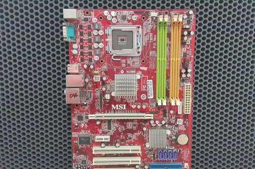 Материнская плата s775 MSI P31 Neo Intel P31 DDR2