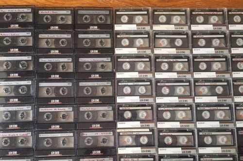 Аудиокассеты Sony UX-S 90 с записями Heavy Metal