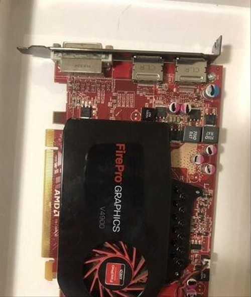 Видеокарта AMD firepro v4900