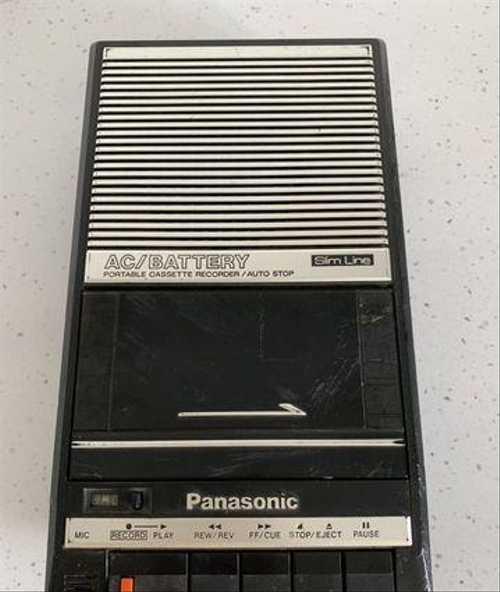 Кассетный магнитофон panasonic RQ-2104