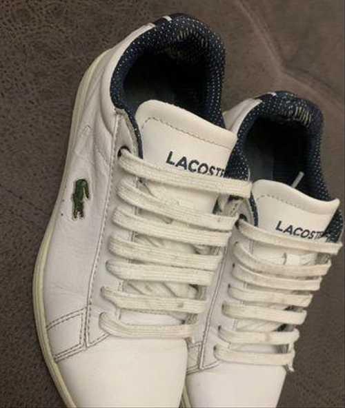 Кеды lacoste 35,5